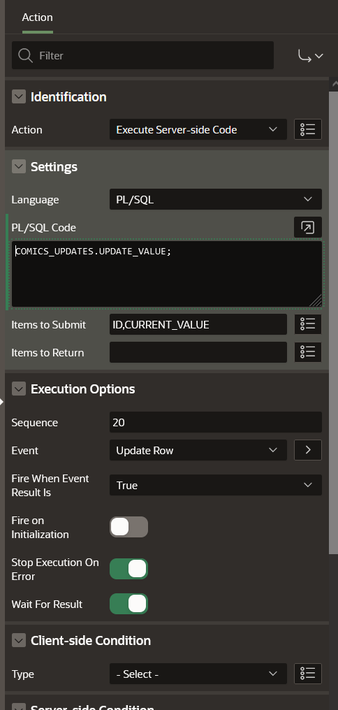 Saving an Interactive Grid Cell on Change