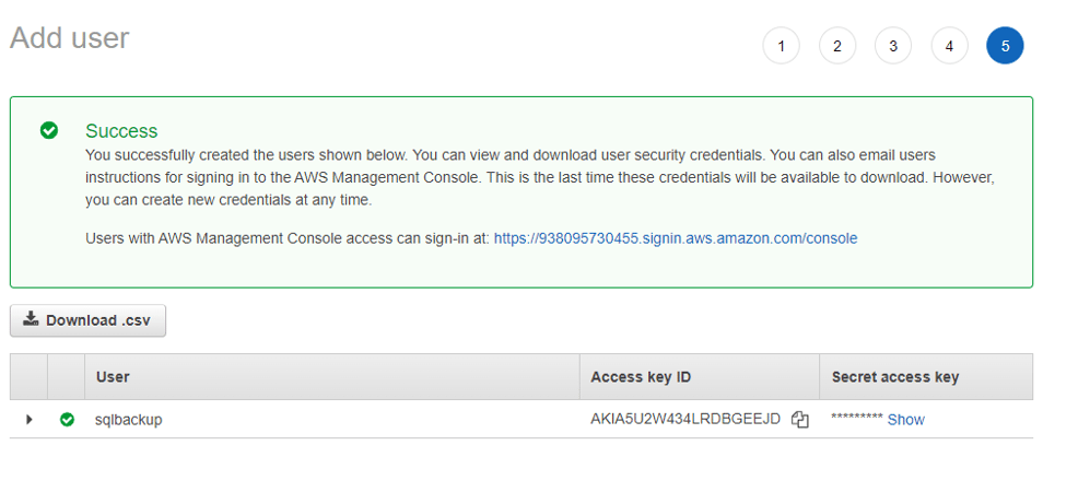 SQL Server 2022 Backup & Restore to AWS S3-compatible Object Storage